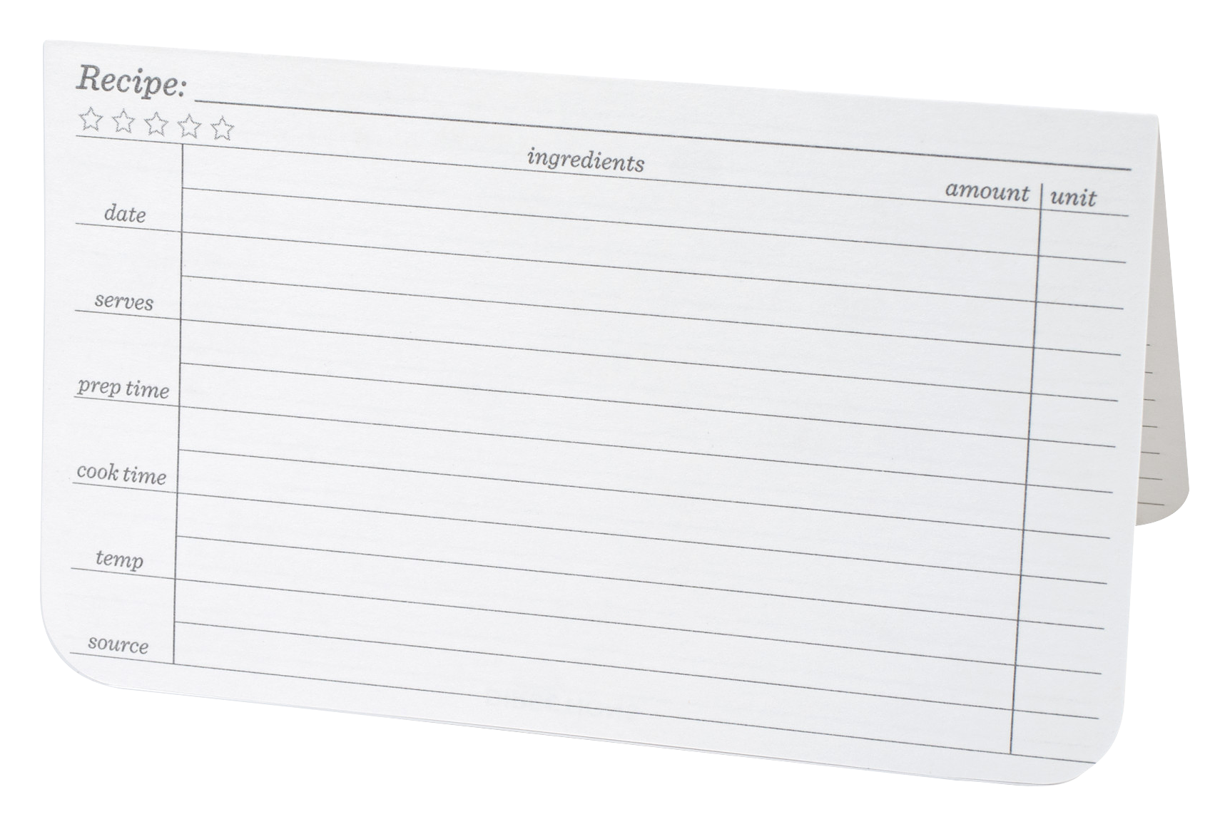 Rite in the Rain Spill-Proof Recipe Cards | Bass Pro Shops